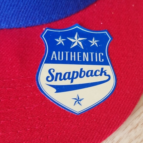 Accessories | Nwt Royal Blue And Red Snapback Hat | Poshmark